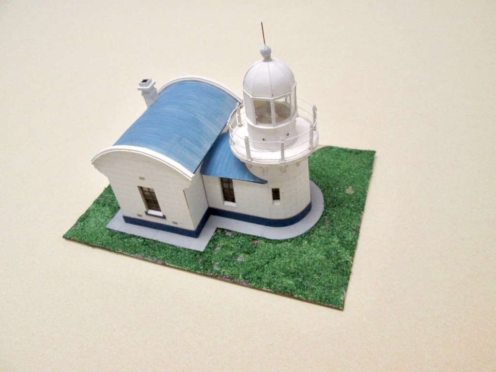 The Crowdy Head Lighthouse – A Shipyard Card Model, Part 2 | Ages of Sail