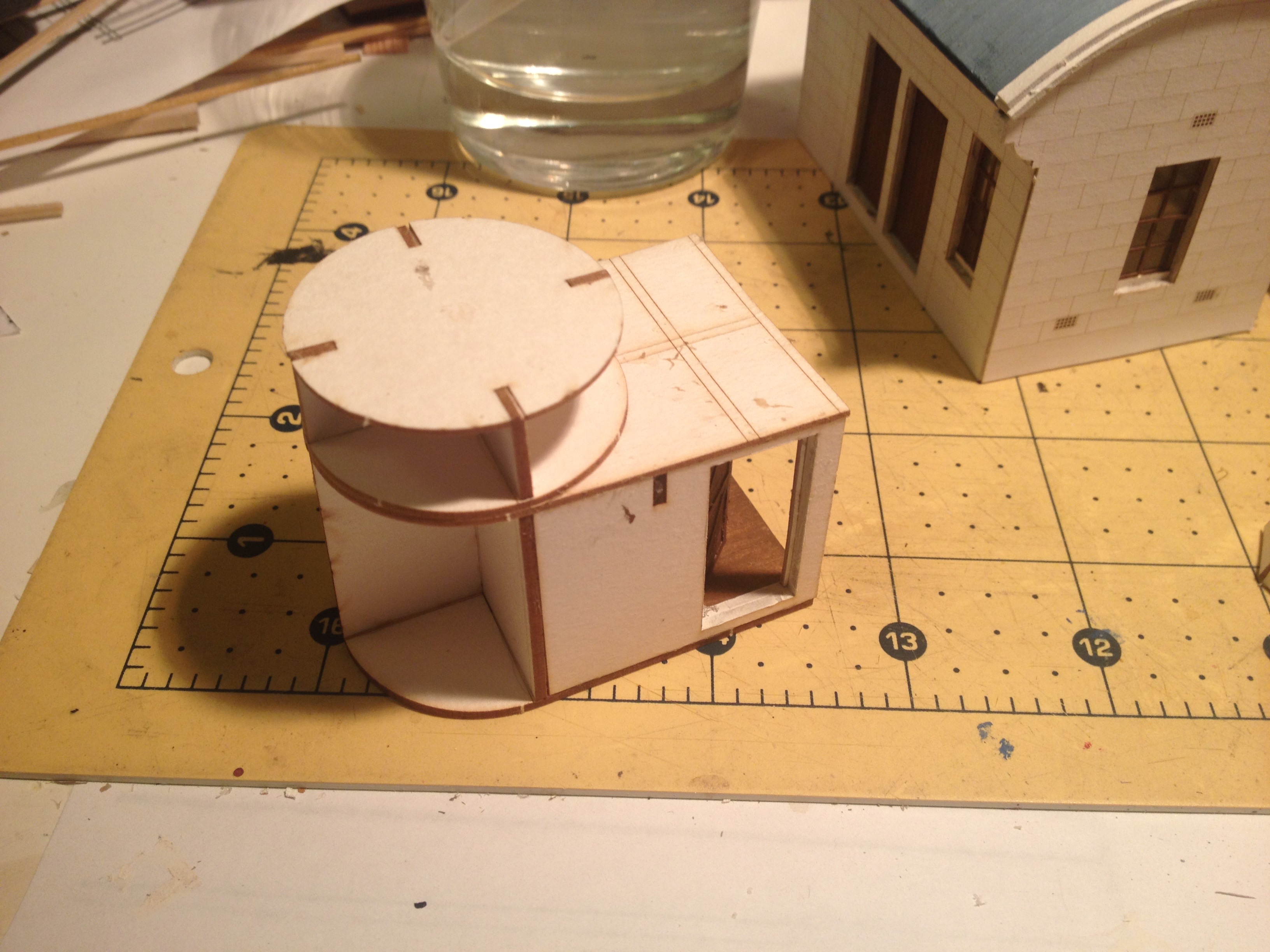 The Crowdy Head Lighthouse – A Shipyard Card Model, Part 2 | Ages of Sail