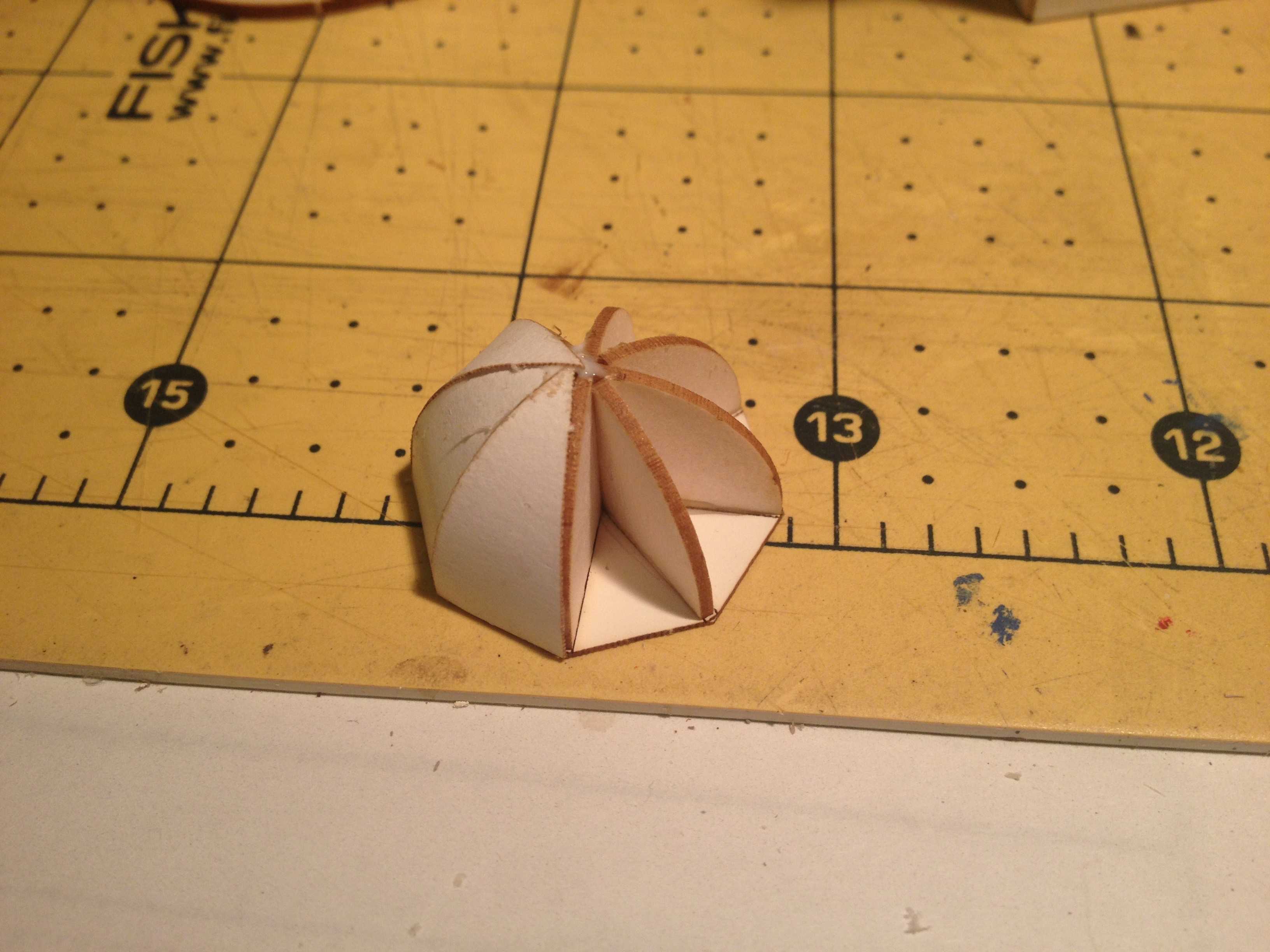 The Crowdy Head Lighthouse – A Shipyard Card Model, Part 2 | Ages of Sail