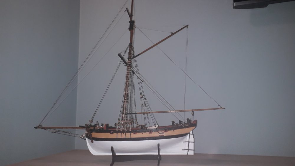 Nicely Executed Model of Caldercraft’s HMS Sherbourne | Ages of Sail