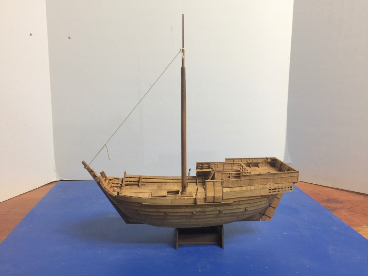 Hanse Kogge Bremen – Continuing a Shipyard Laser-Cut Model Build | Ages ...