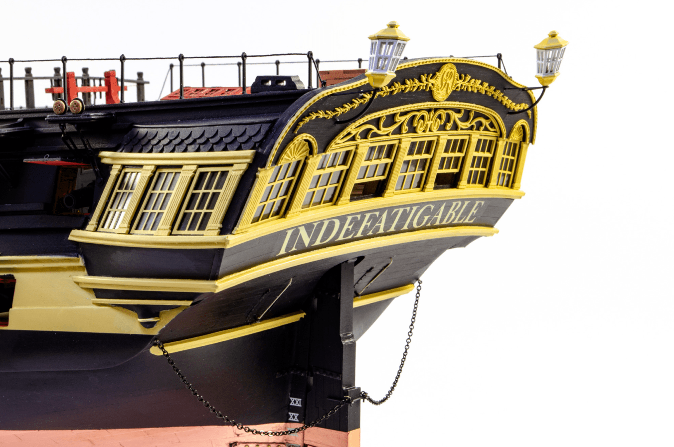 Newest Release from Vanguard Models – HMS Indefatigable | Ages of Sail