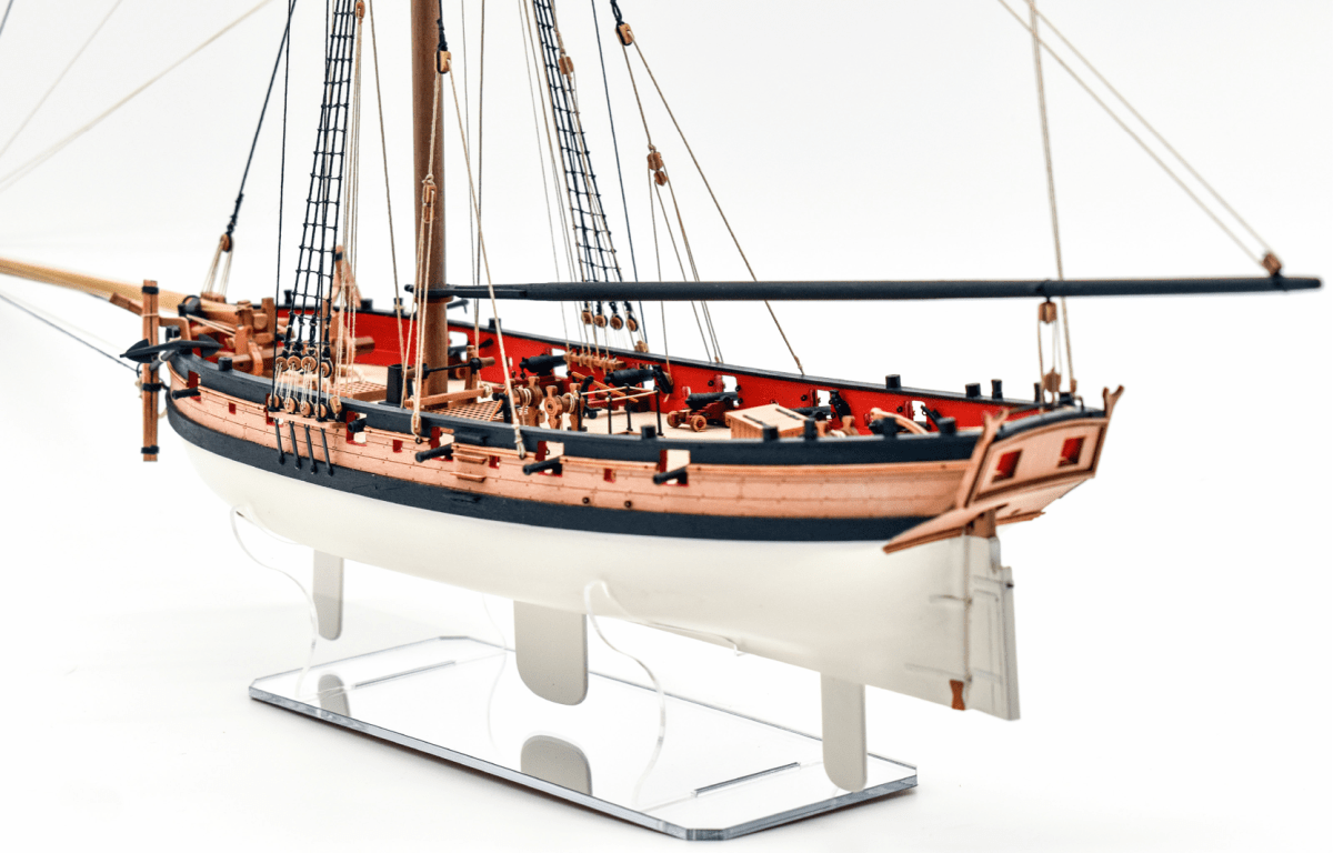 New Kit Arrival – HM Cutter Trial, 1790 from Vanguard Models | Ages of Sail